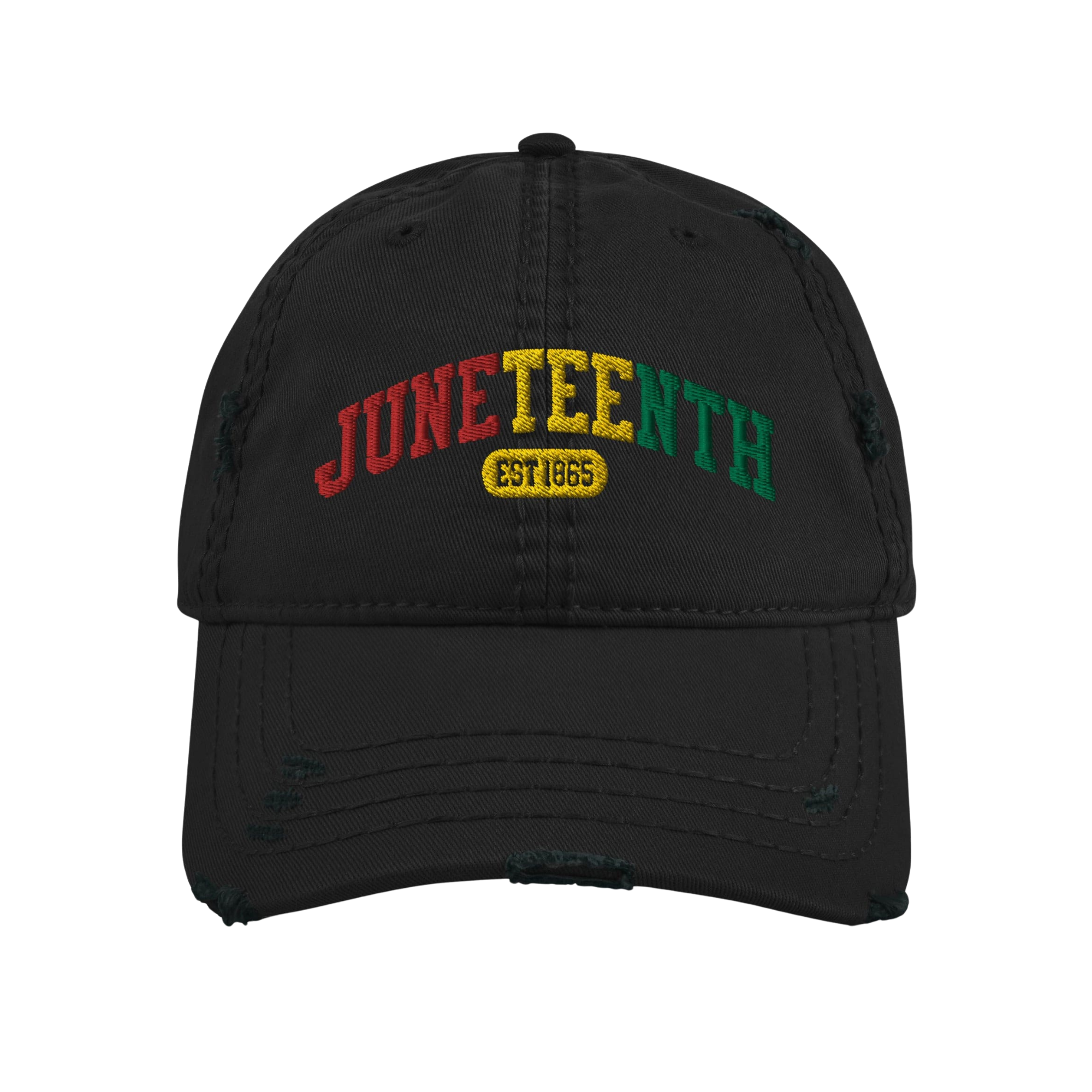 Juneteenth 1865 Cap - Solid Design Freedom Celebration Hat – GOD IT BRANDS